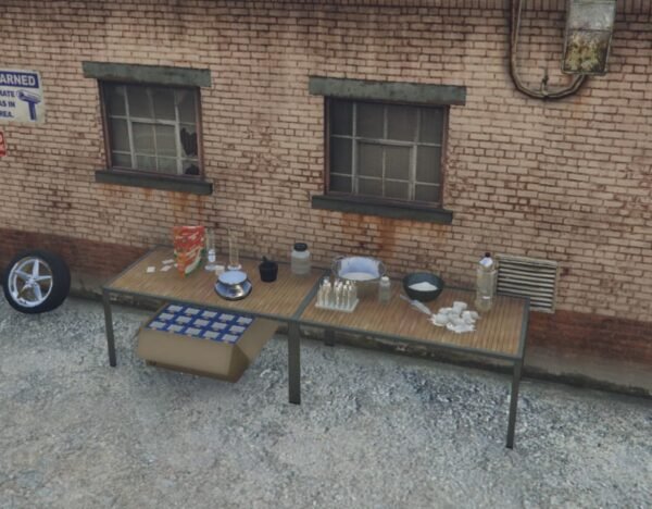 Cocaine Processor Table YMAP - Fivem mods