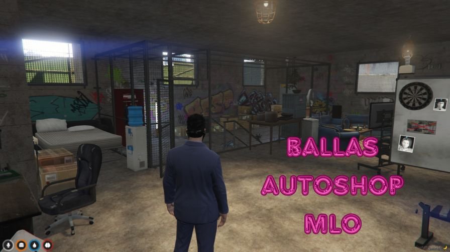 Ballas MLO | Ballas Autoshop MLO - Fivem mods