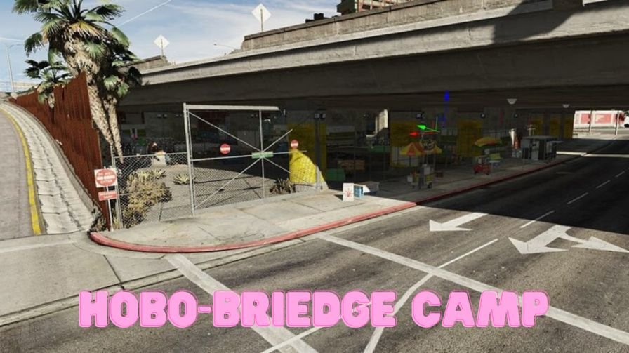 FiveM Hobo Bridge Camp MLO - Fivem mods