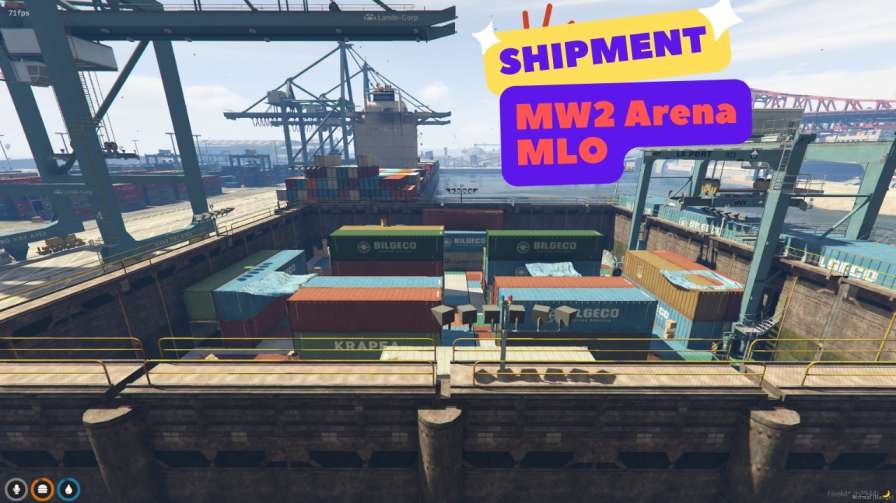 FiveM Shipment MW2 Arena MLO - Fivem mods