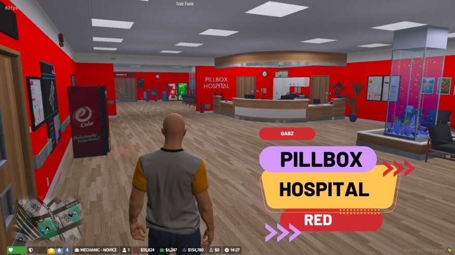 Gabz Pillbox Hospital Red - Fivem mods