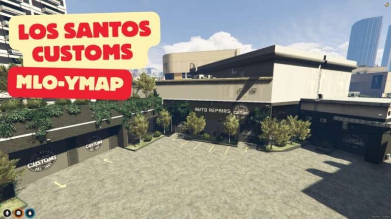Los Santos Customs MLO: The FiveM Mechanic Workshop - Fivem mods