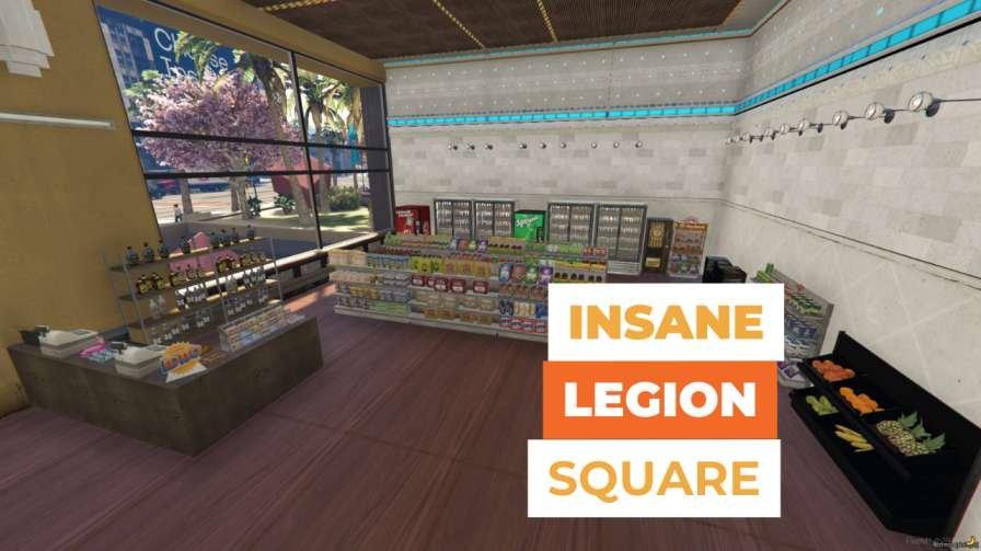 Insane Legion Square MLO - Fivem mods