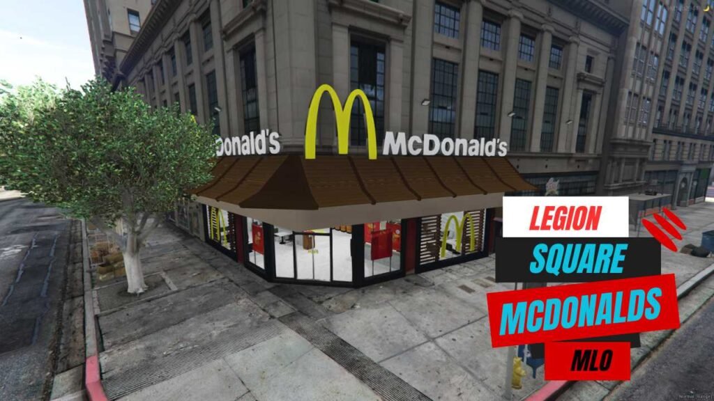 McDonalds MLO Legion Square - Fivem mods