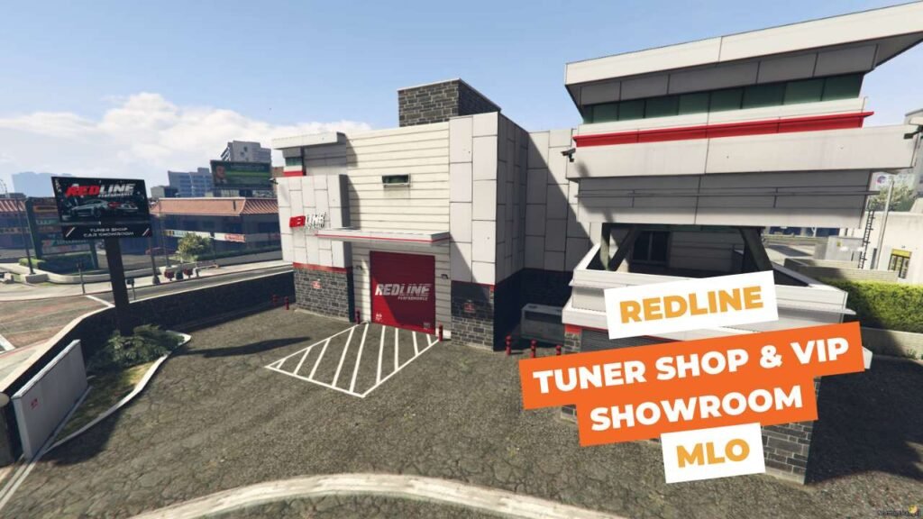 Redline Tuner Shop And VIP Showroom - Fivem mods