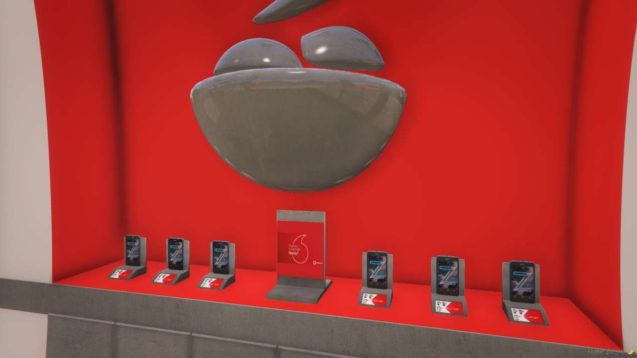 FiveM Vodafon Shop MLO - Fivem mods