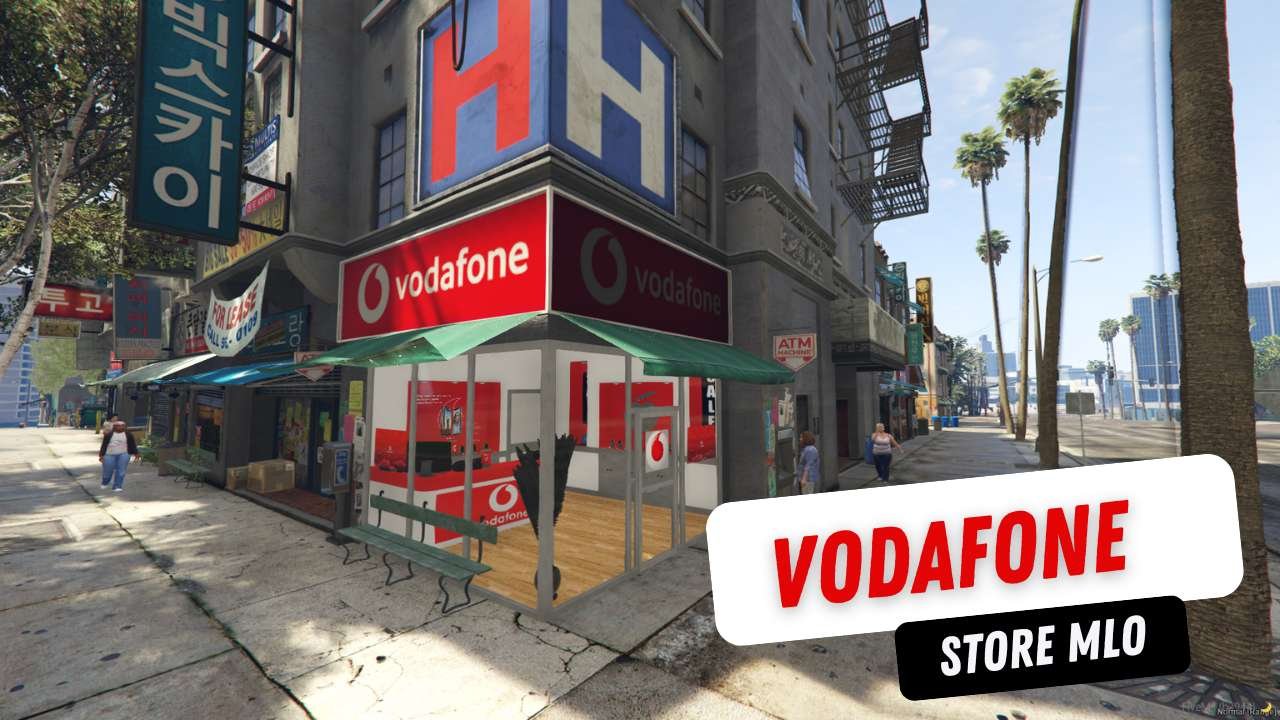 FiveM Vodafon Shop MLO - Fivem mods