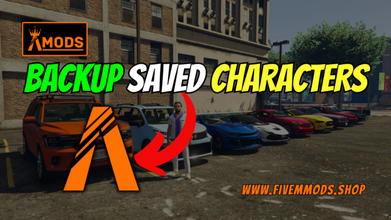 How to BackUp FiveM Saved Characters: A Step-by-Step Guide - Fivem mods
