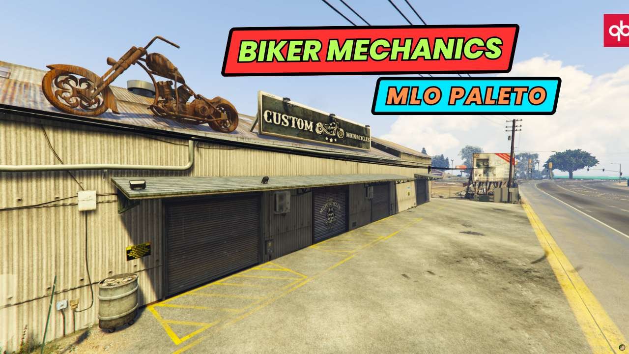Biker Mechanics MLO Paleto - Fivem mods