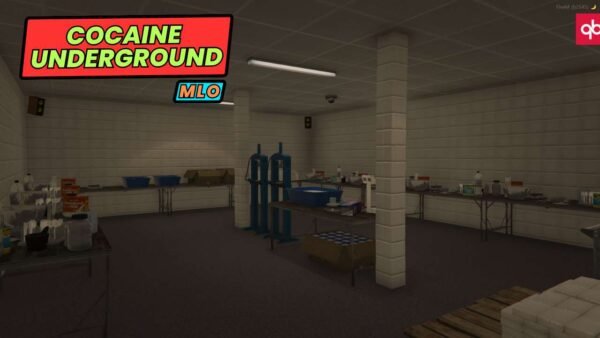 Cocaine Underground MLO - Fivem mods