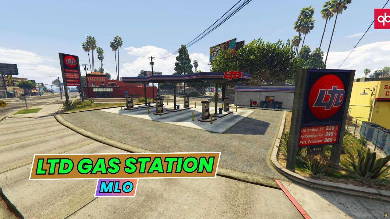 LTD Gas Station MLO - Fivem mods